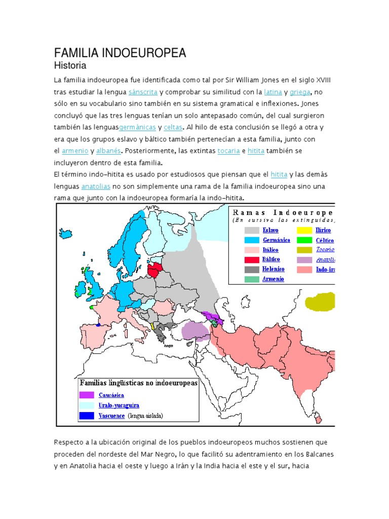 Familia Indoeuropea | PDF | Género gramatical | Semiótica