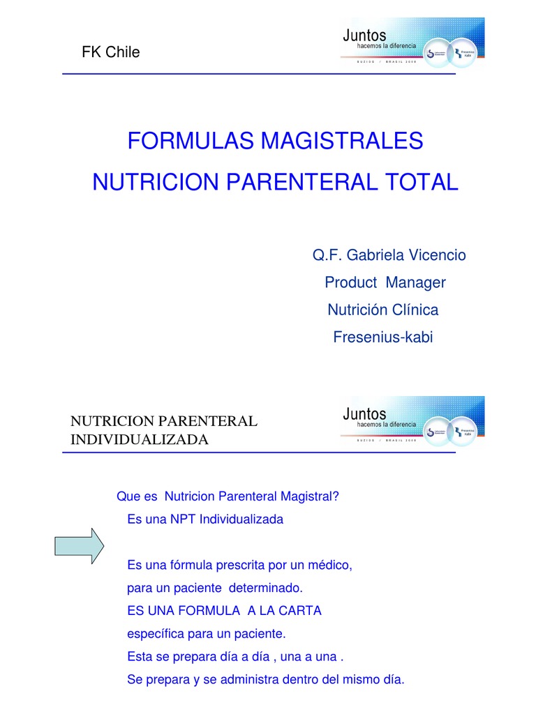 Formulas Magistrales Apt | PDF | Nutrición | Dieta y nutrición