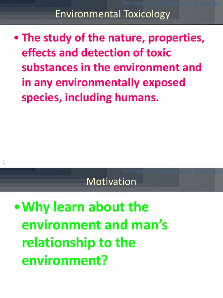 2012 Environmental Toxicology Pdf Ddt Pesticide
