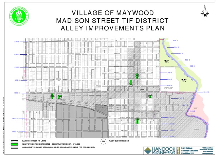 TIF District Alley Map PDF | PDF