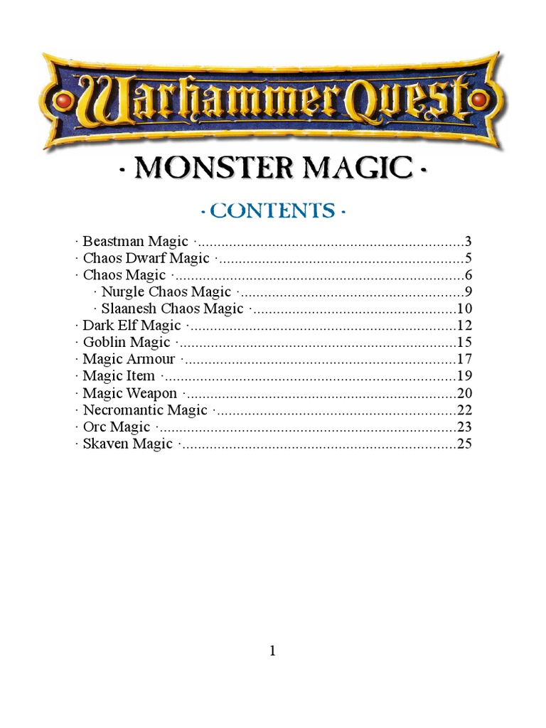Warhammer 3 Spell Intensity Guide | PDF | Sword | Fantasy