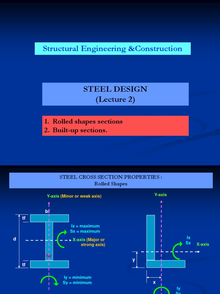 Steel Design 2 3 | PDF | Bending | Beam (Structure)