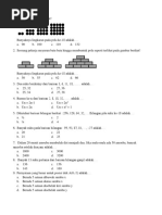 Pts Matematika SMP Kelas 8 Semester 1 | PDF