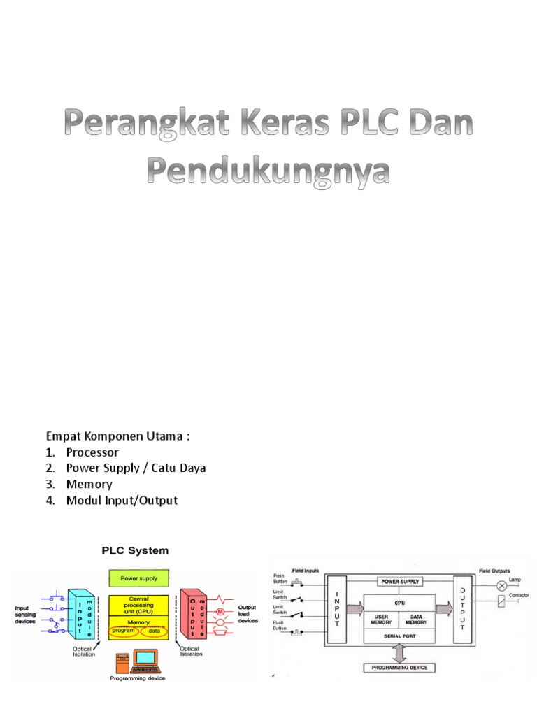 PLC Dan Perangkat Pendukungnya | PDF