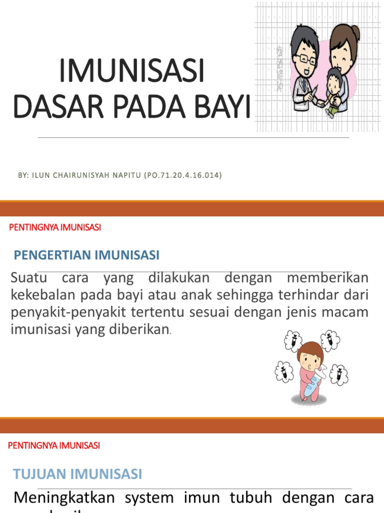 Pentingnya Imunisasi pada Bayi | PDF | Kesehatan Holistik | Sains & Matematika