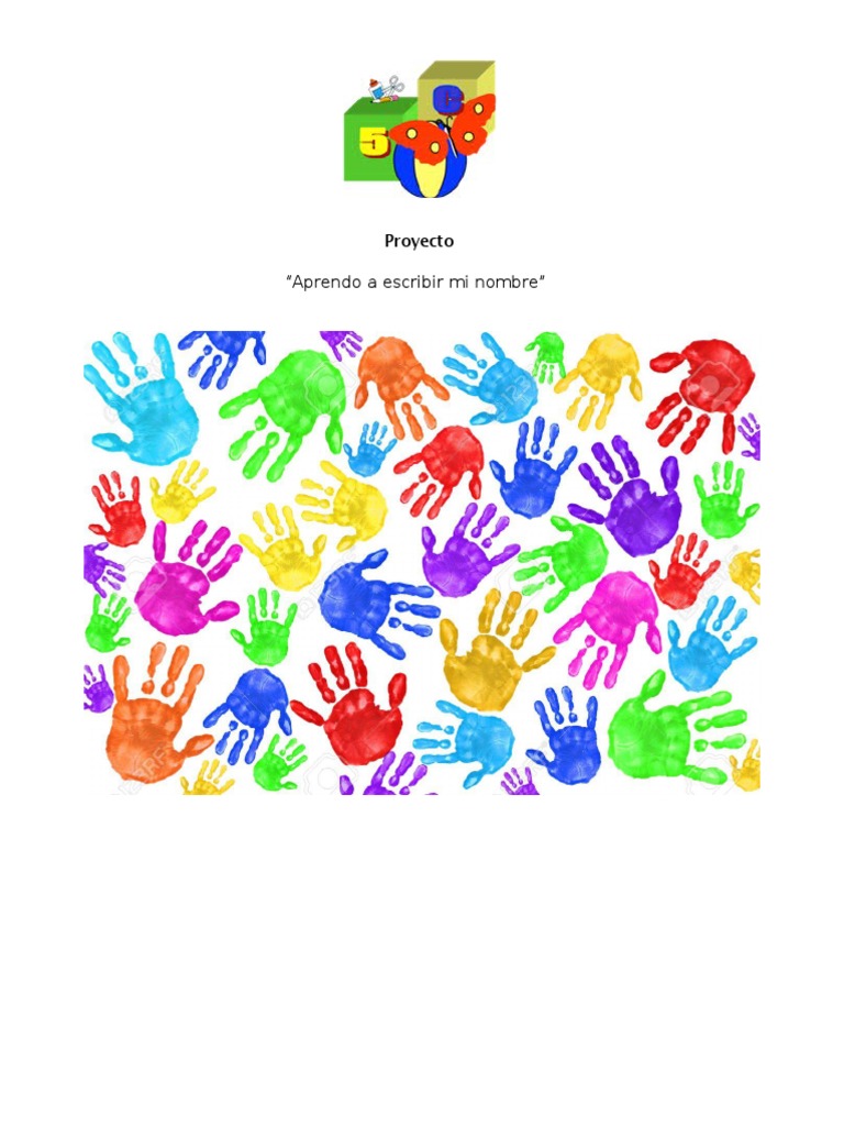 001.-Aprendo A Escribir Mi Nombre | PDF | Educación de la primera ...