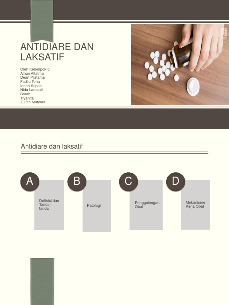 Farmakologi Laksatif Dan Antidiare | PDF
