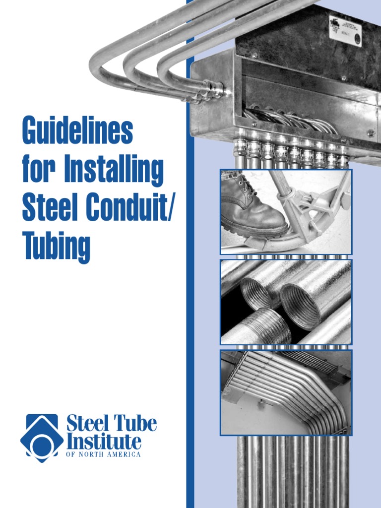 Steel Conduit Install Guide PDF | PDF | Pipe (Fluid Conveyance) | Equipment