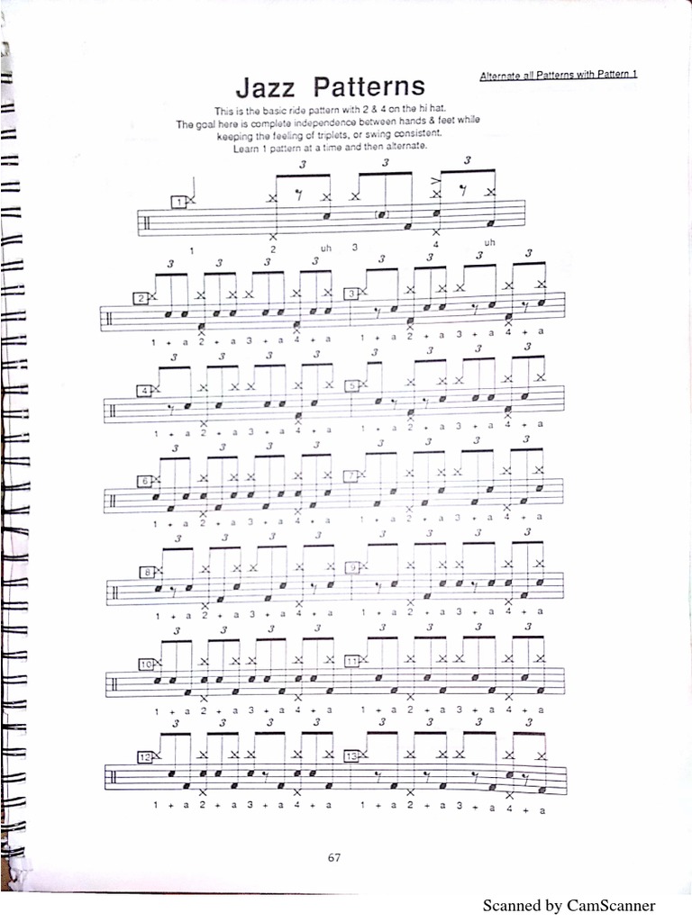 Jazz Pattern 1 | PDF