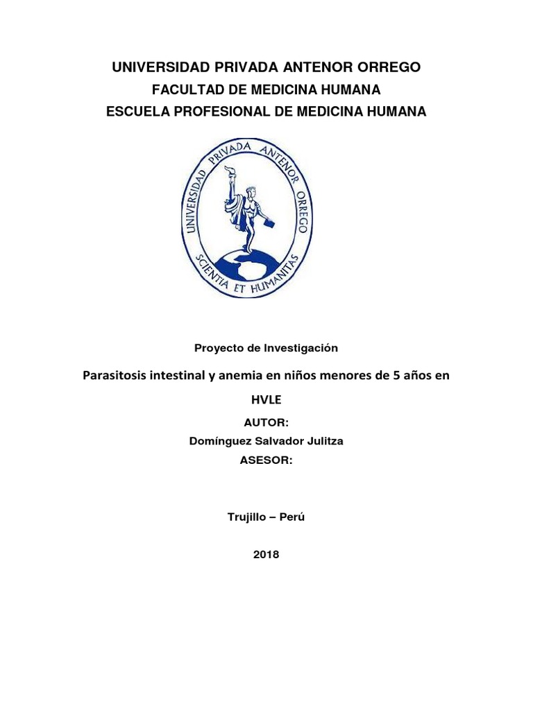 Parasitosis Intestinal | PDF | Diarrea | Heces