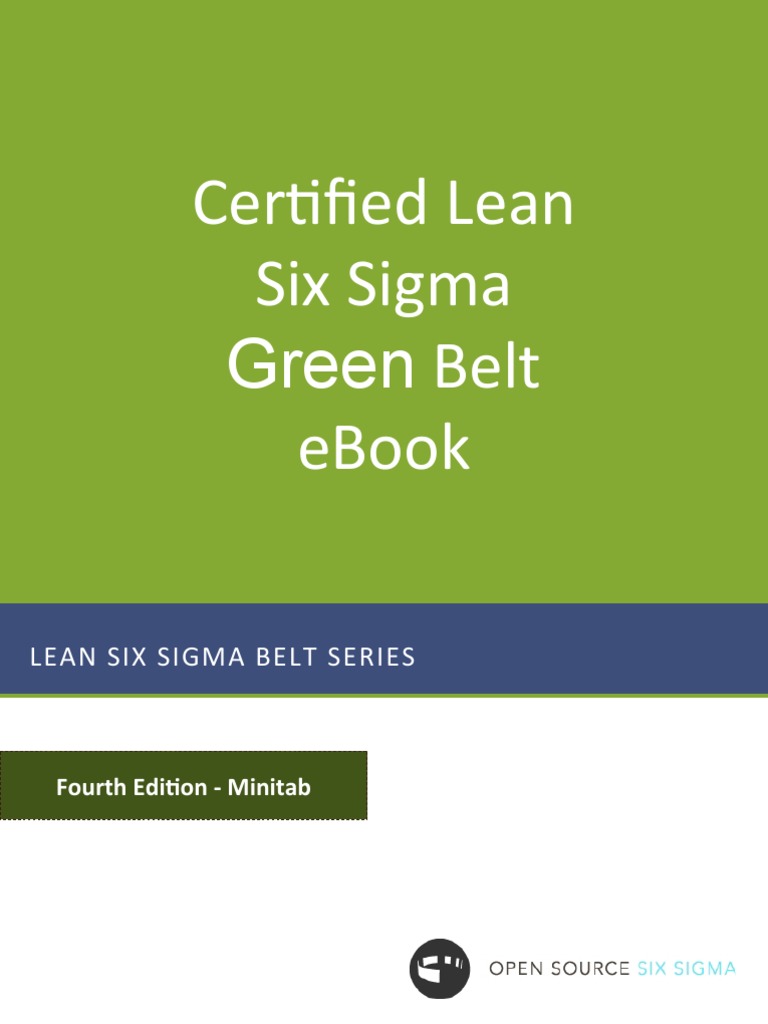 Ebook LSS Green Belt PDF - Mai 2018 PDF | PDF | Six Sigma | Standard ...