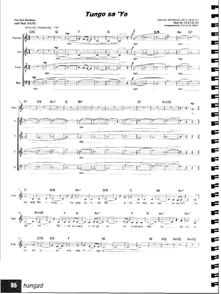 Tungo Sa Yo PDF | PDF