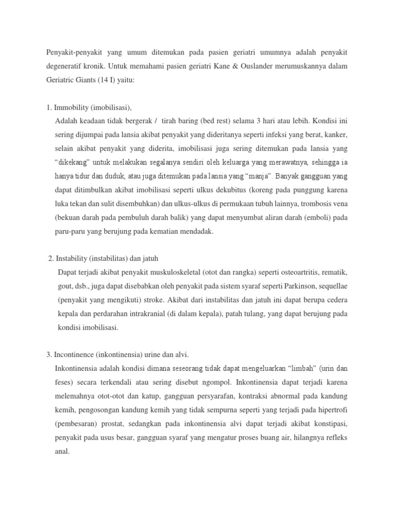 Geriatric Giants (14 I) | PDF