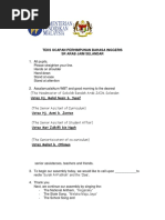 Emcee Script for School Assembly | PDF | Anthems | Malaysia