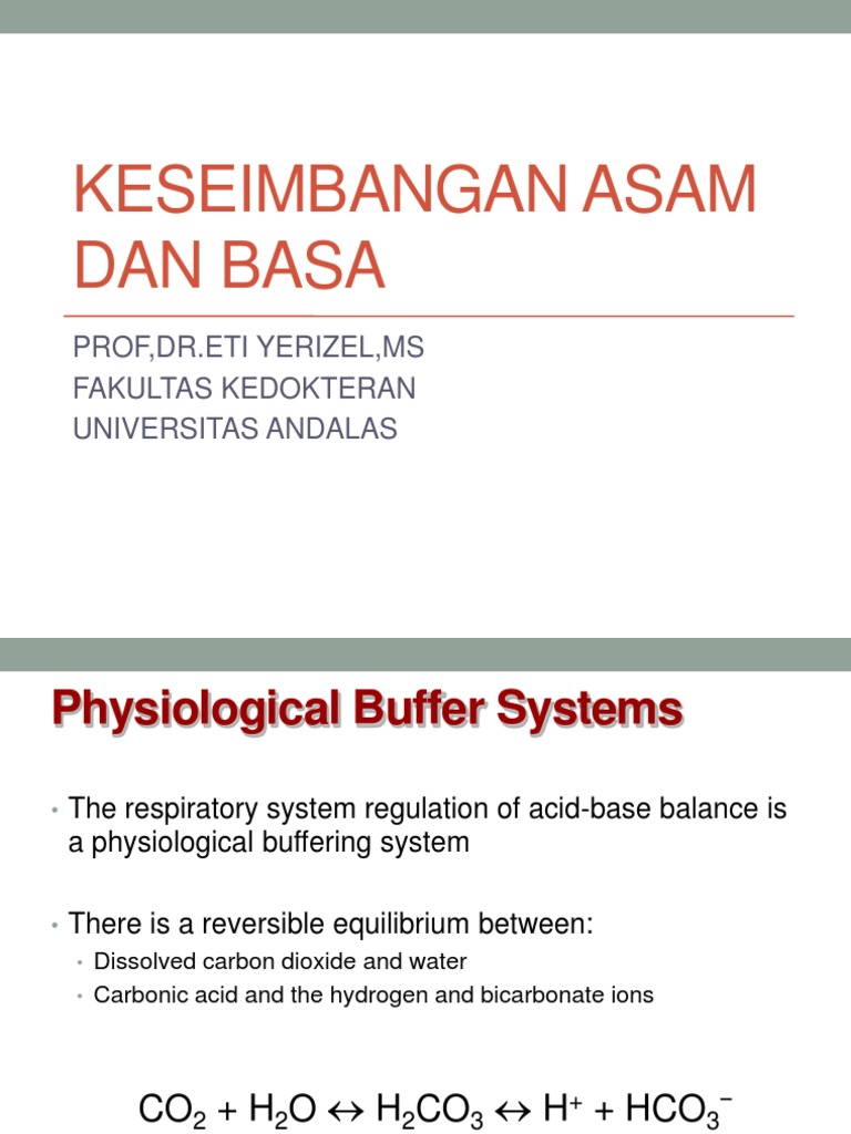 KP 2.4 Keseimbangan Asam Dan Basa | PDF | Buffer Solution | Chemical Compounds