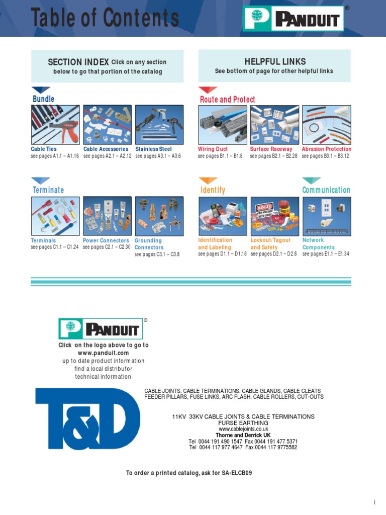 Panduit Heat Shrink PDF | PDF | Electrical Wiring | Electrical Connector