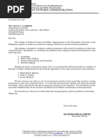 PUP Letterhead Template 2020 | PDF