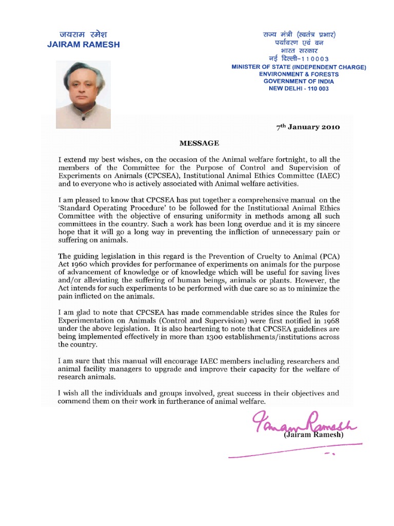 Sop Cpcsea PDF | PDF | Animal Testing | Institutional Review Board