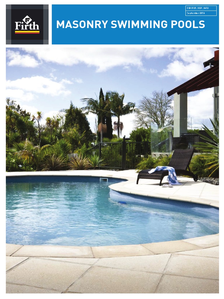 Masonry Swimming Pool PDF | PDF | Swimming Pool | Masonry
