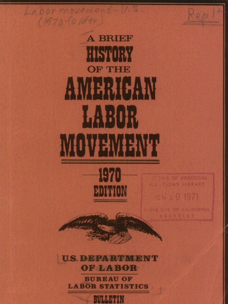 A Brief History of The American Labor Movement | PDF | American ...