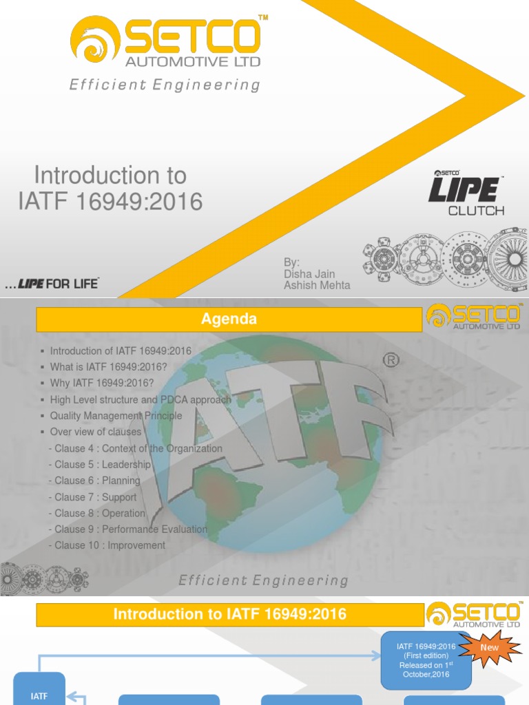 Iatf 16949 | PDF | Quality Management System | Quality Management