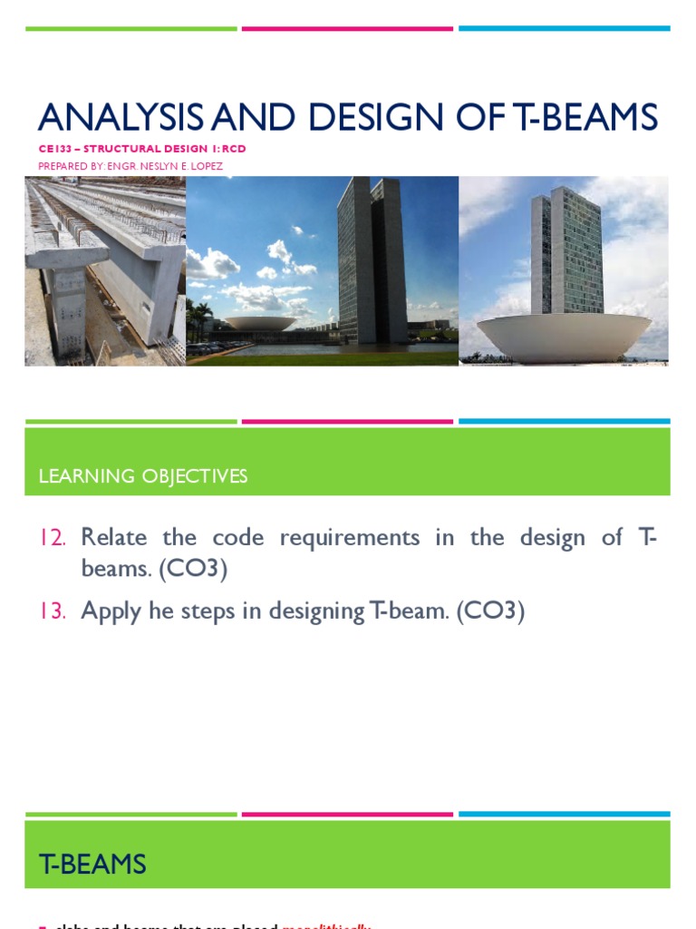 7 - Analysis and Design of T-Beams | PDF | Materials | Civil Engineering