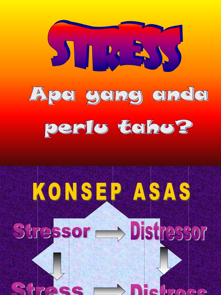 Pengurusan Stres | PDF | Pengembangan Diri