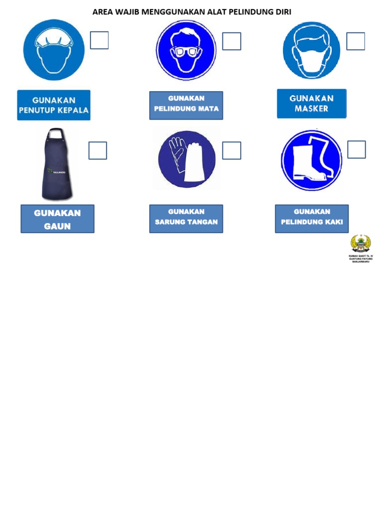 Wajib Pakai APD di Area Ini | PDF