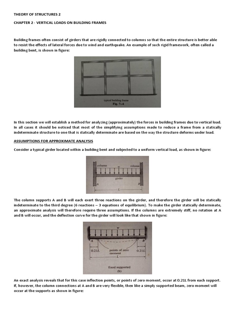 Theory of Structures 2 Chapter 2 | PDF | Column | Materials Science