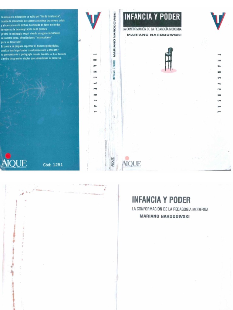 Infancia y Poder PDF | PDF