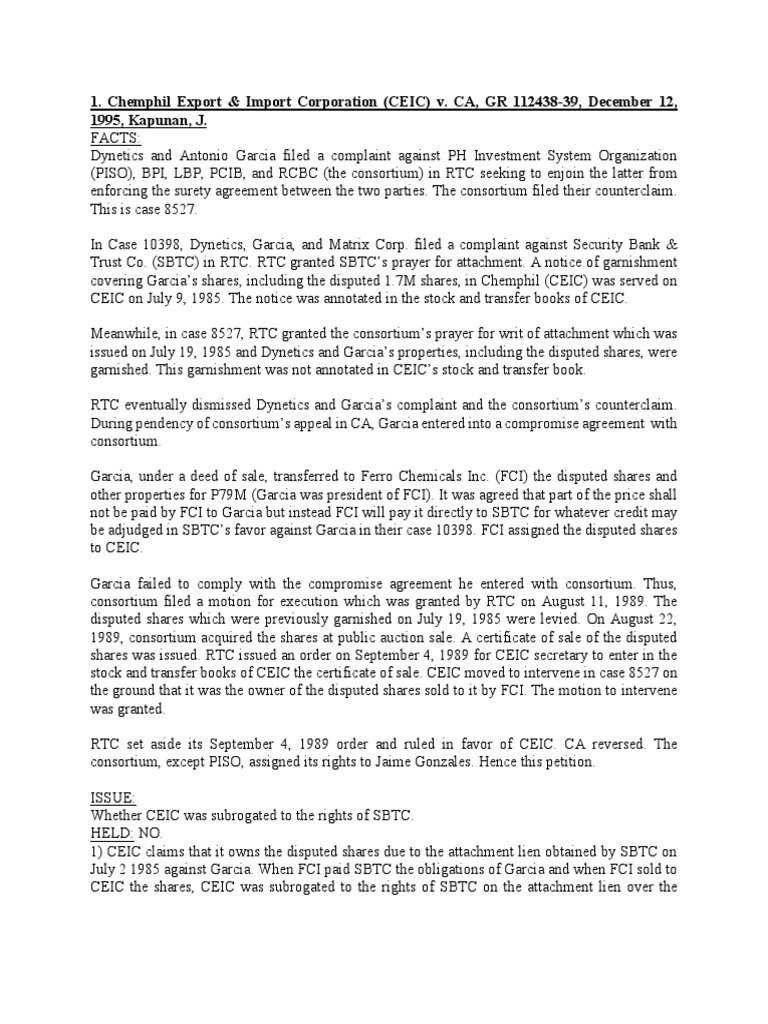 ATP Agency de Leon Cases | PDF | Law Of Agency | Lease