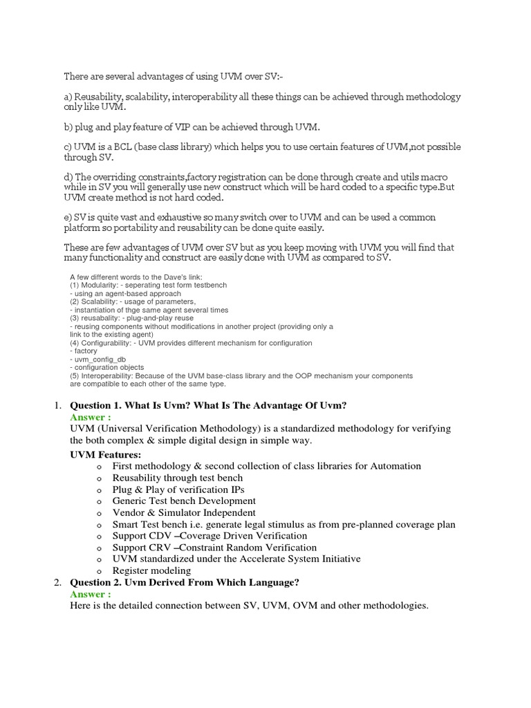 UVM Q nAS | PDF | Class (Computer Programming) | Method (Computer Programming)