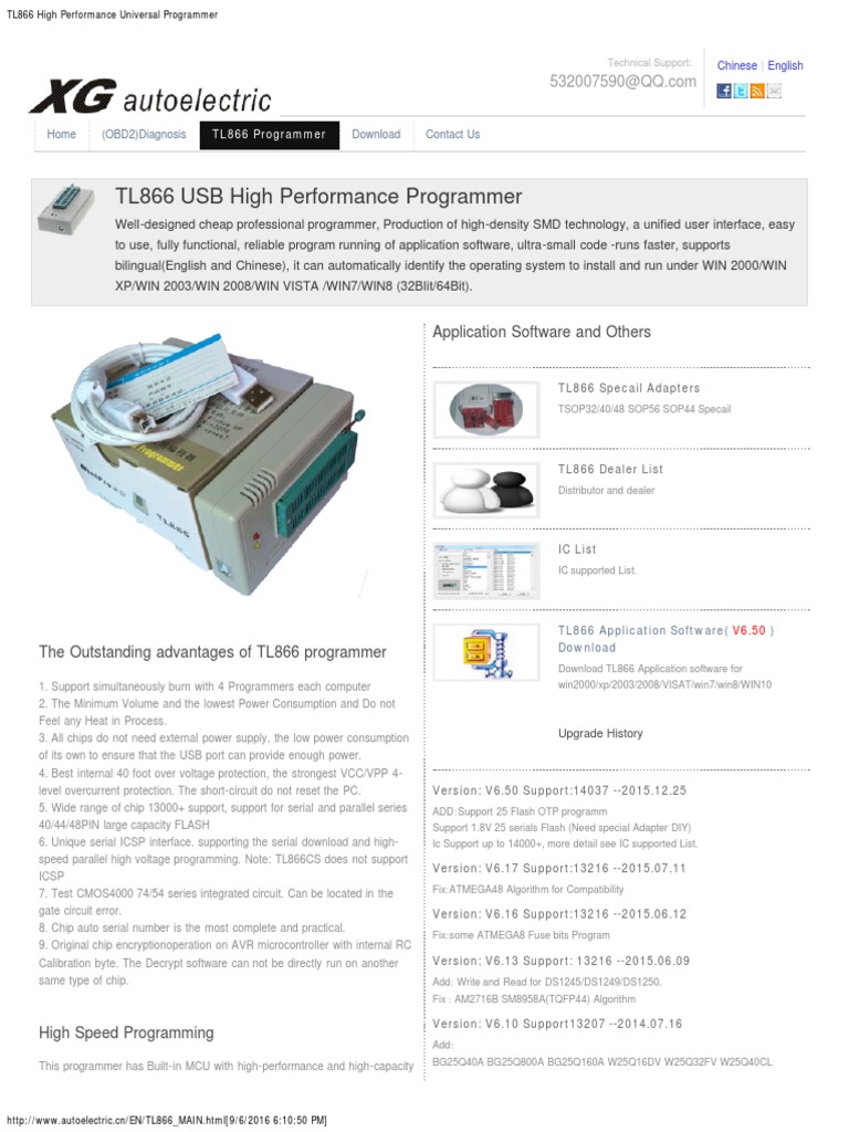 TL866 High Performance Universal Programmer | PDF | Microcontroller | Integrated Circuit