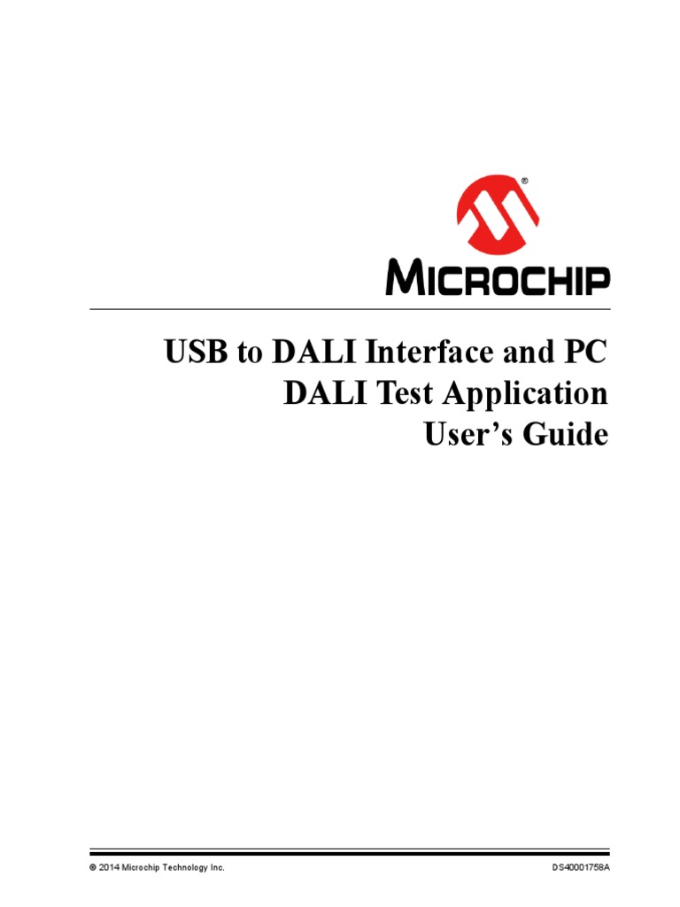USB To DALI Interface and PC DALI Test Application User's Guide | PDF ...