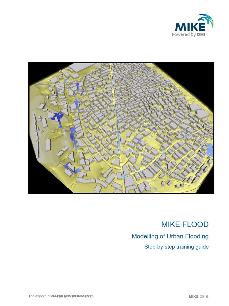 MIKE FLOOD Urban Flood Modelling Step by Step PDF | PDF | Menu ...