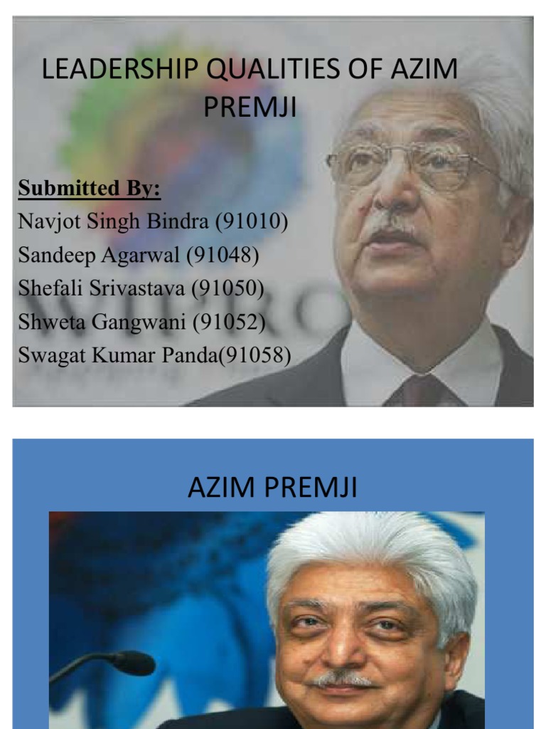 Azim Premji PDF | PDF | Economies | Business