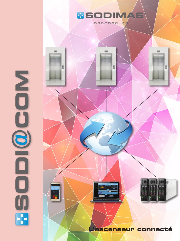 Brochure Technique SODI@COM | PDF | Ascenseur | Voix sur IP