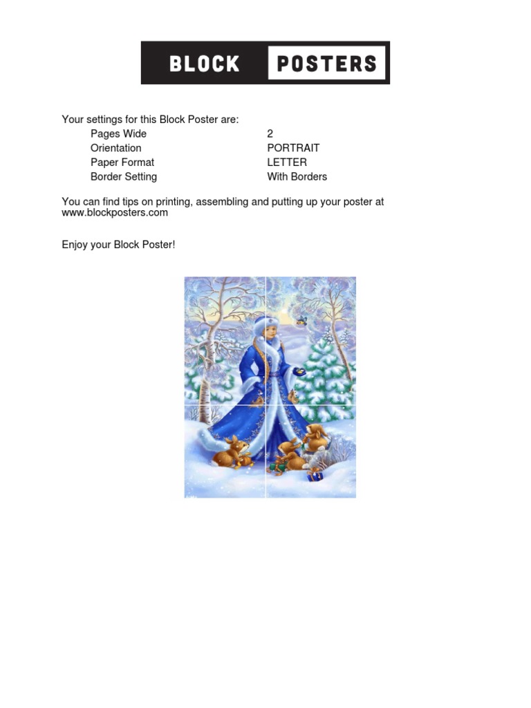 Blockposter-165918 Zana Iarna | PDF