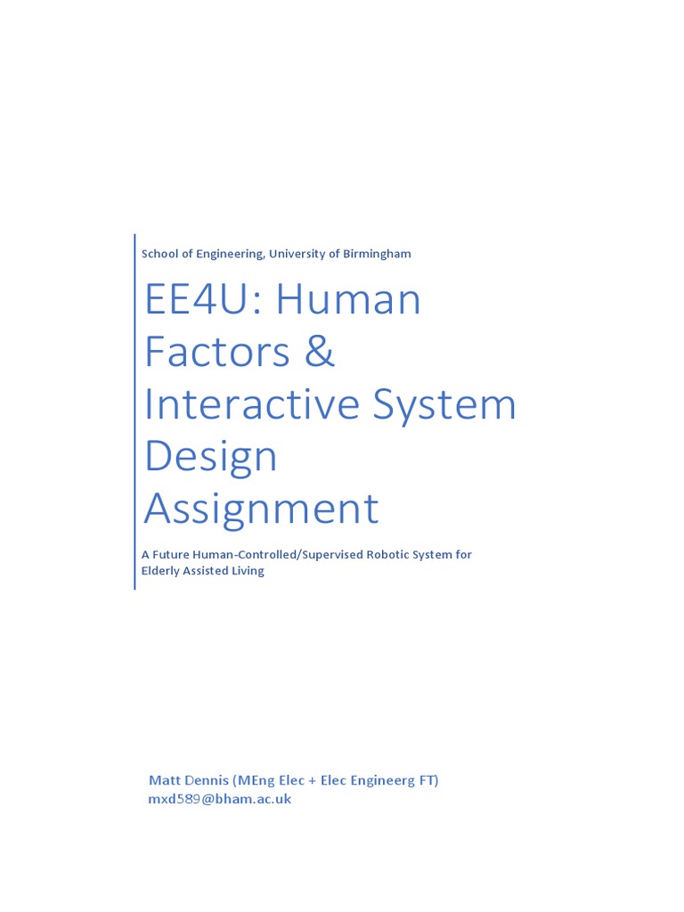 Human Factors and Interactive Systems | PDF | Usability | Human Factors ...