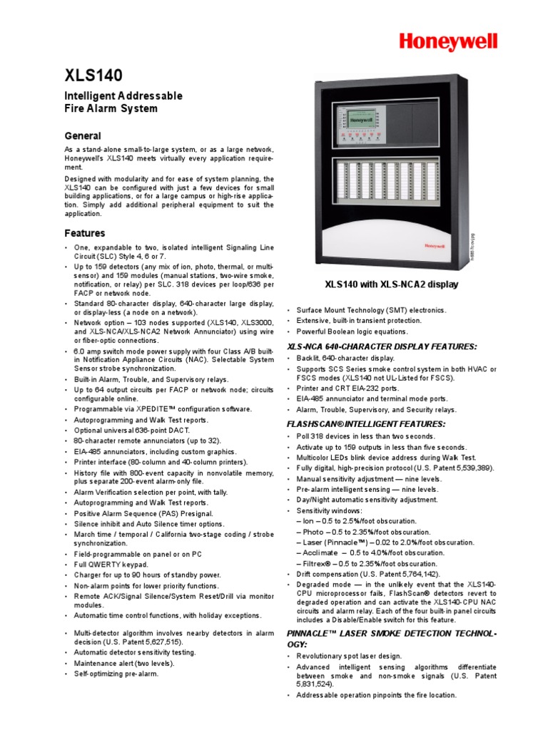 Honeywell Xls 140 | PDF | Amplifier | Relay
