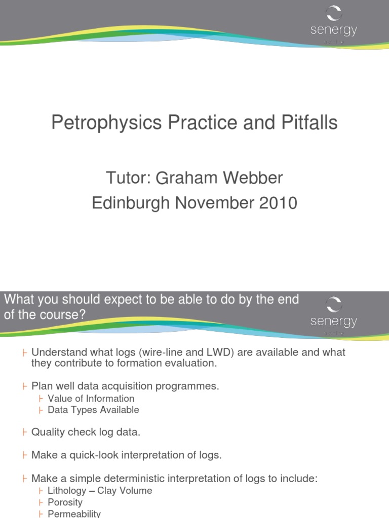 Petrophysics Practices and Pitfalls PDF | PDF | Porosity | Petroleum Reservoir