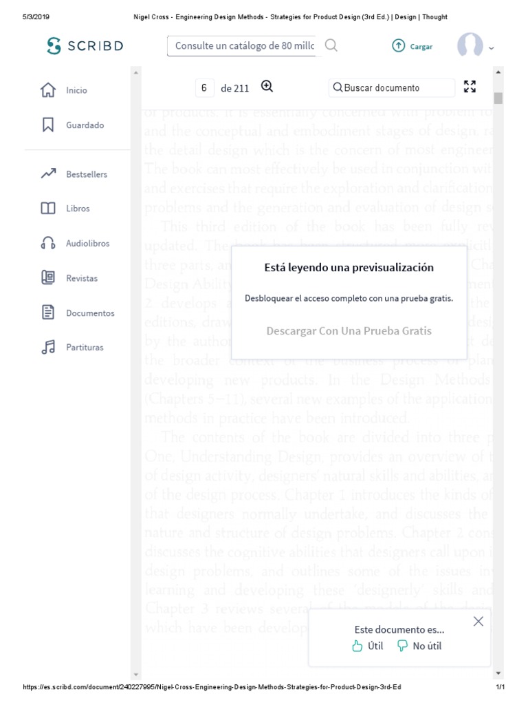 Nigel Cross - Engineering Design Methods - Strategies For Product ...