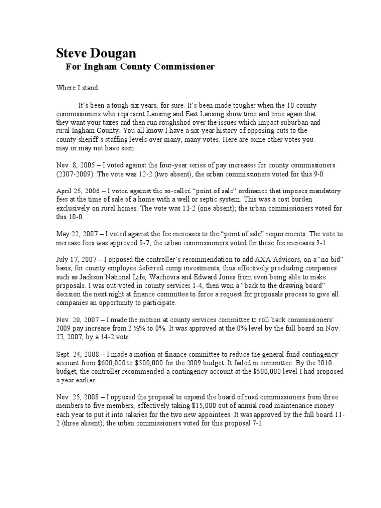 Steve Dougan Where I Stand | PDF | Public Sphere | Government