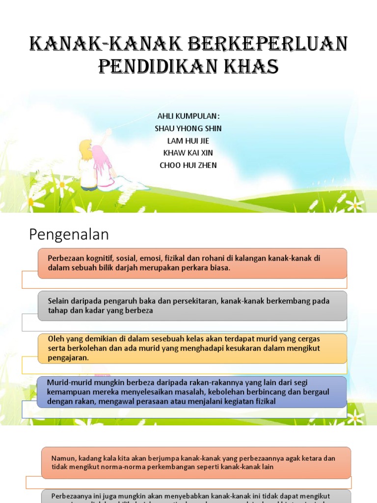 Presentation Pendidikan Khas | PDF