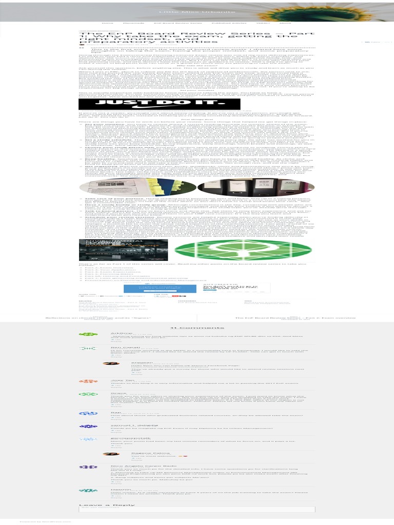 EnP Exam Prep: Mindset and Tips | PDF | Test (Assessment)