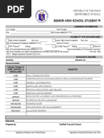 School Form 5B List of Learners With Complete SHS Requirements (SF5B ...