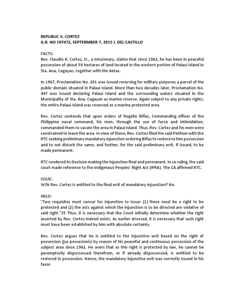 Injunction Cases | PDF | Injunction | Lawsuit