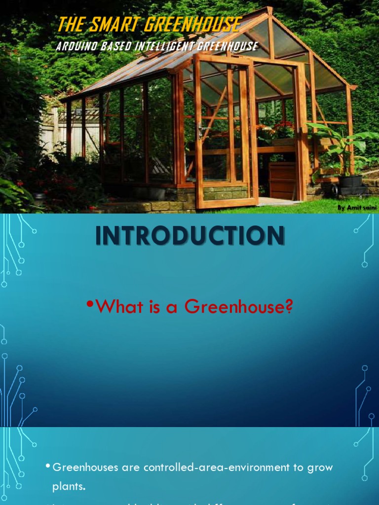 The Smart Greenhouse: Arduino Based Intelligent Greenhouse | PDF ...