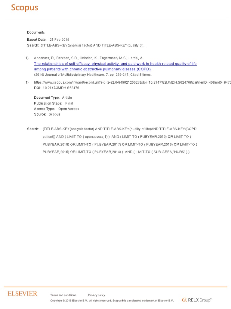 Scopus Results | PDF