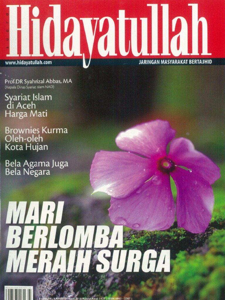 1601 Emajalah Hidyatullah Edisi Jan 2016 PDF | PDF